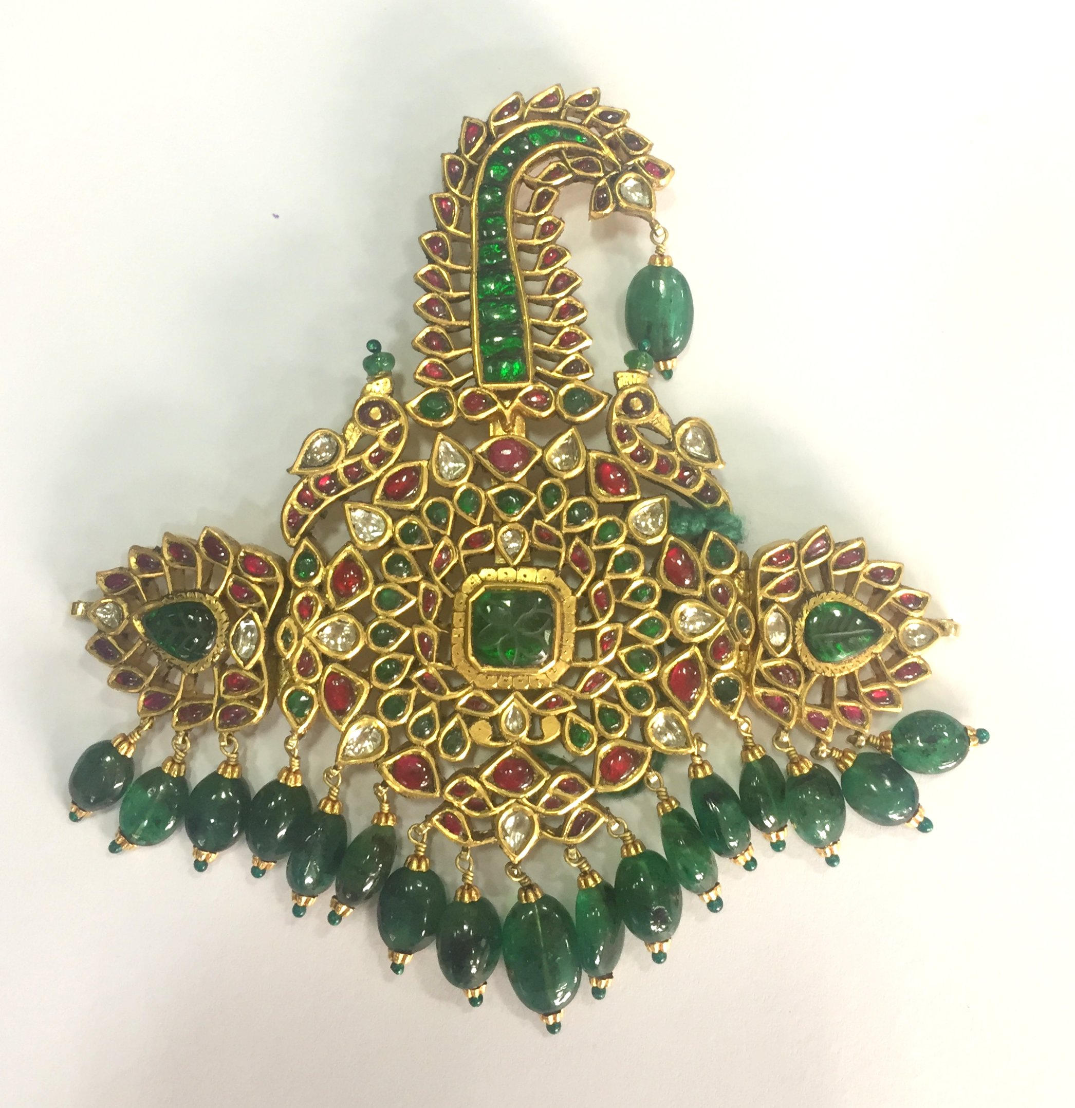 Rare Vintage Antique Collectible 20k Gold Jewelry 'sarpech' Turban ...