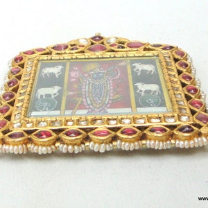 Vintage Antique 20k Gold Lord Shreenath Ji Pendant Amulet - Etsy