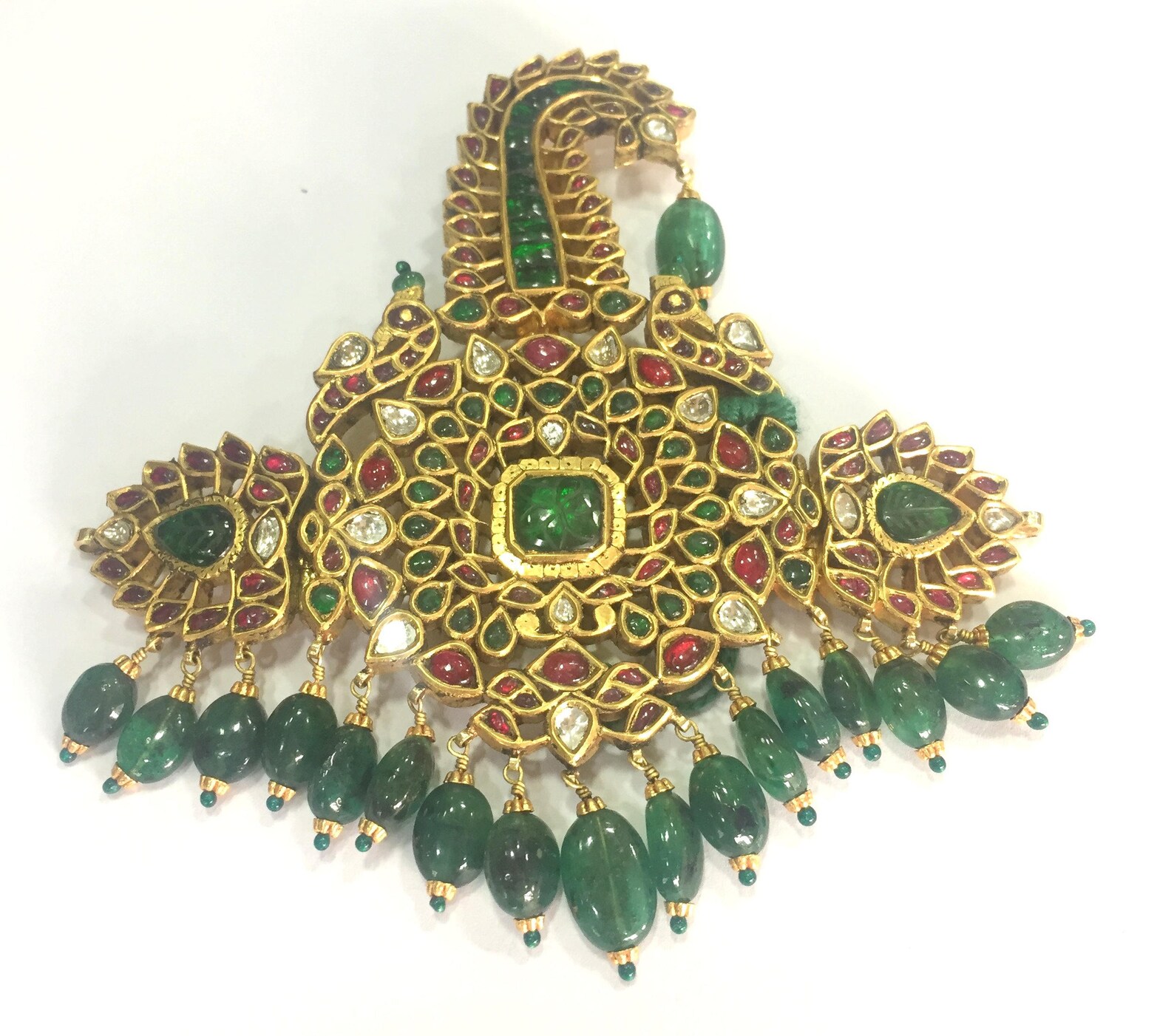 Rare Vintage Antique Collectible 20k Gold Jewelry 'sarpech' Turban ...