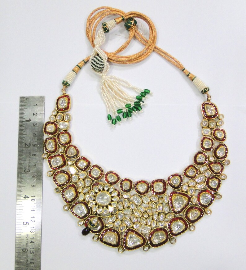 Vintage Antique Solid 20K Gold Jewelry Diamond Ruby Enamel - Etsy