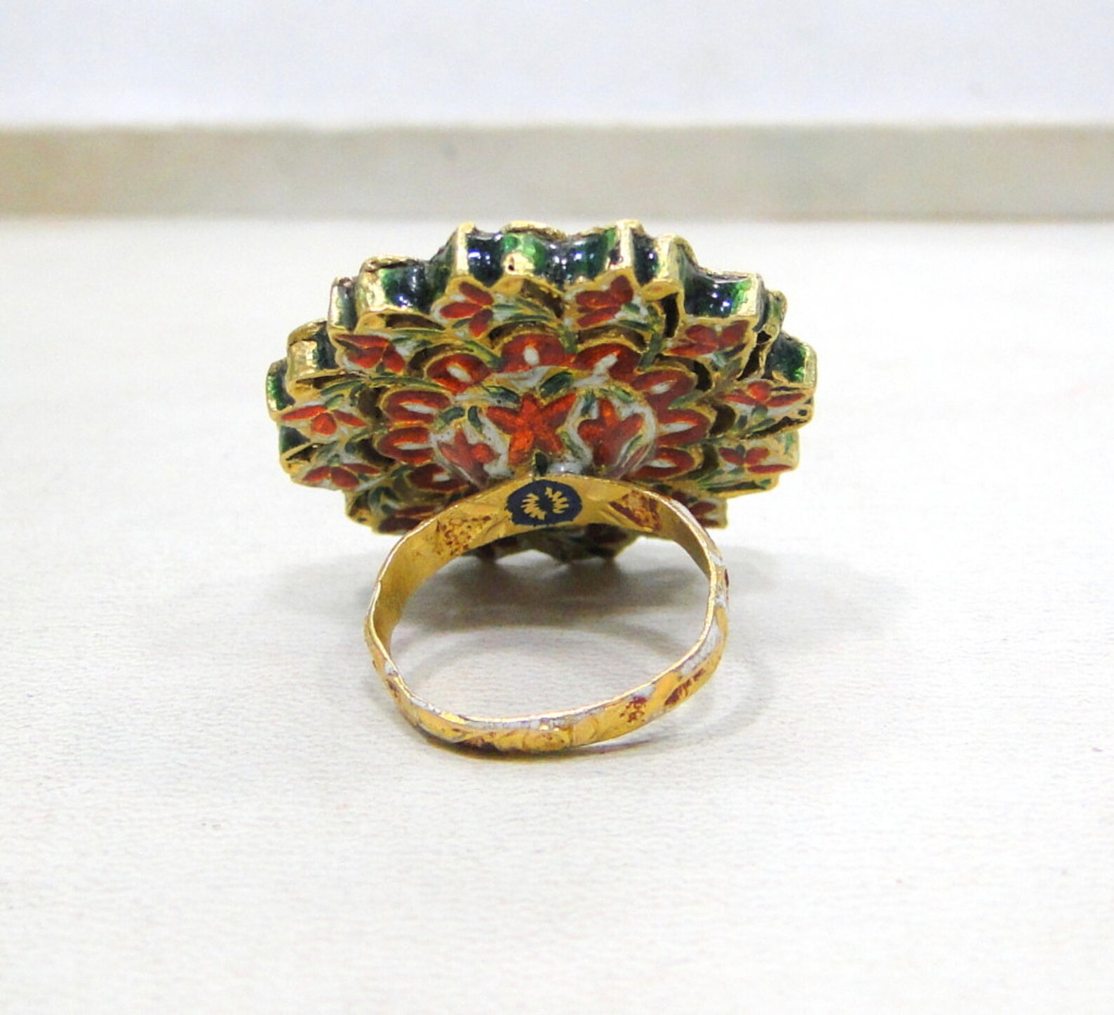 Rare Vintage Antique 20 Carat Gold Finger Ring Arsi - Etsy