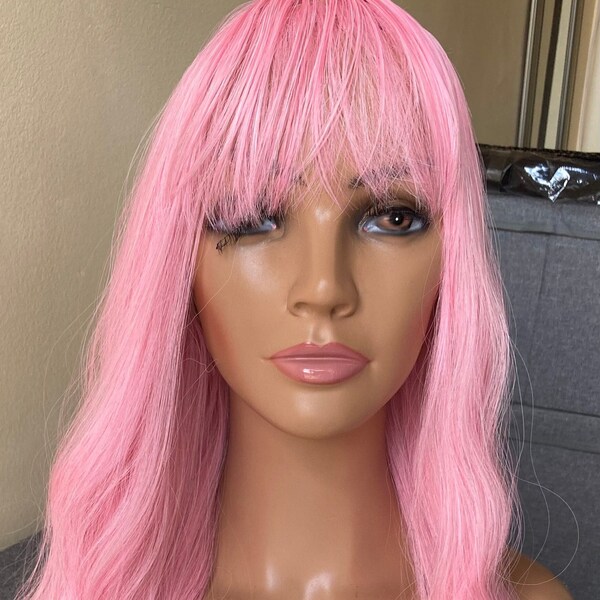Cotton Candy Wig - Etsy