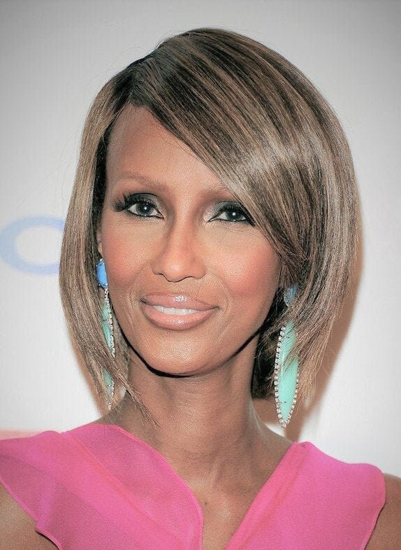 Iman Hairstyles Bob