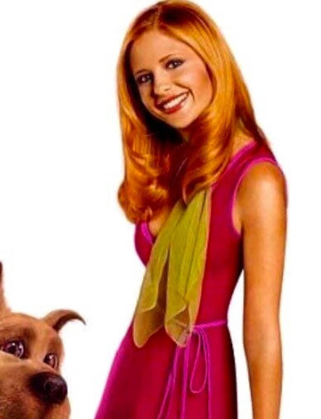 DAPHNE, as in Scooby Doo Beautiful Long Orange Cosplay Wig With Long ...