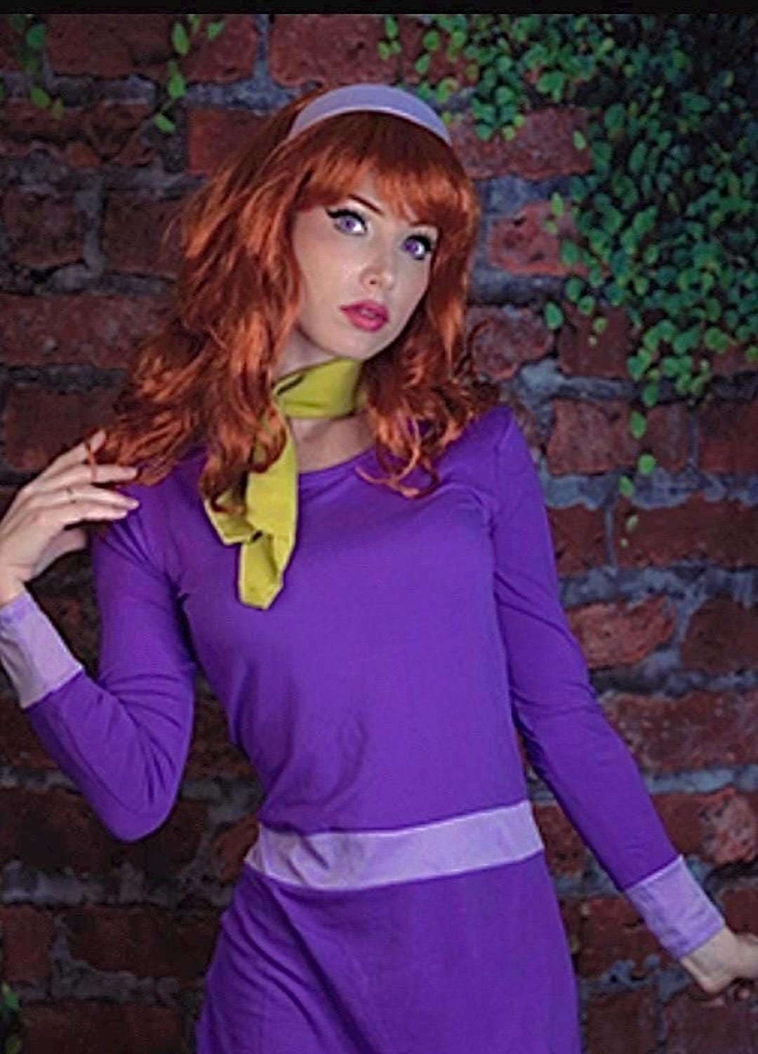 DAPHNE, as in Scooby Doo Beautiful Long Orange Cosplay Wig With Long ...