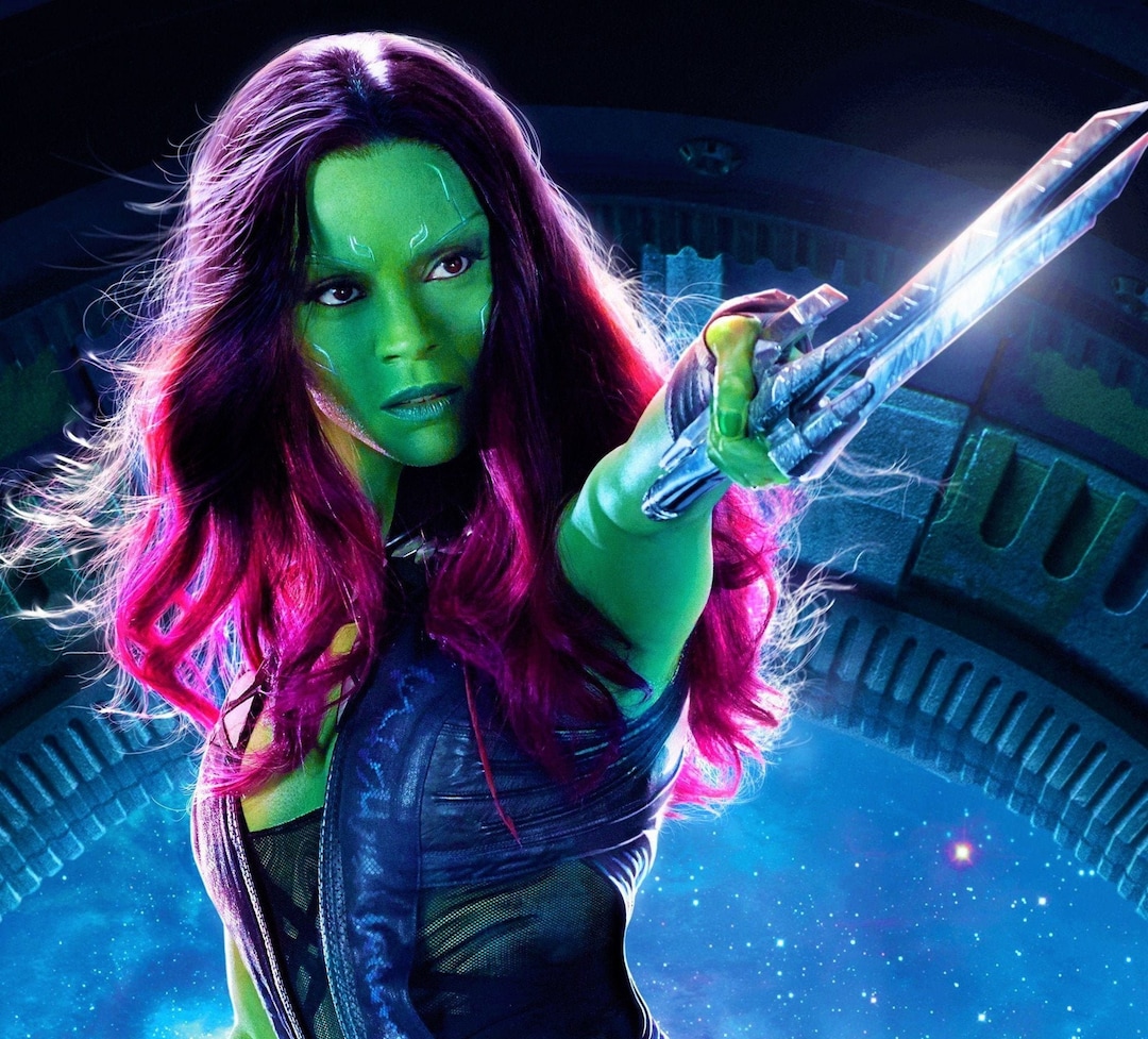 GAMORA WIG guardians of the Galaxy Purple to Pink Ombre Wig - Etsy