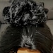 LYDIA Deetz * Beautiful Black Messy Bun Claw Clip - Etsy