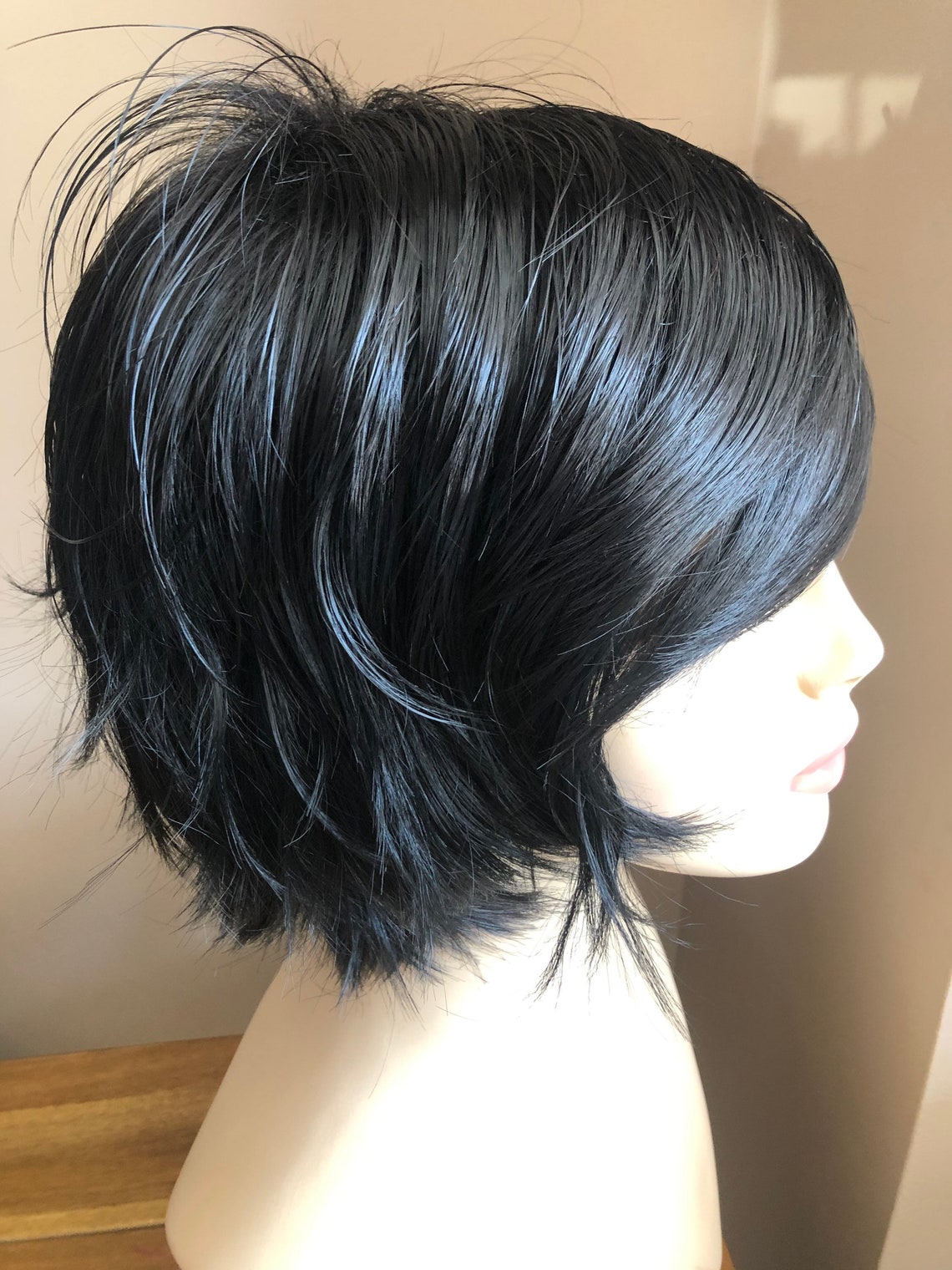 ALICE Cullen Cosplay Wig * Short Black Choppy Wig - Twilight Saga - Etsy