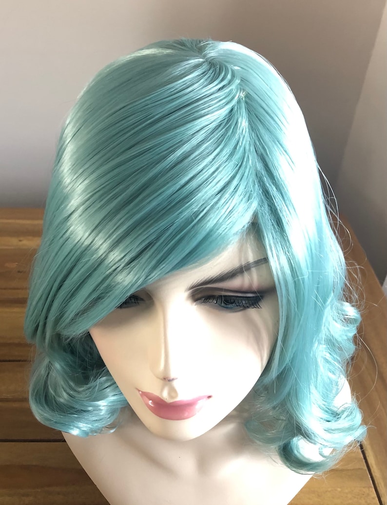 MOIRA MINT WIG, "schitts Creek", Short Green Cosplay Wig. - Etsy