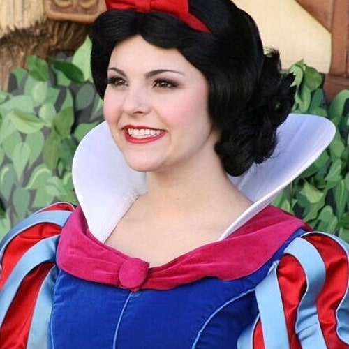 SNOW WHITE Wig Short Wavy Black Wig Shiny and Soft Ready - Etsy