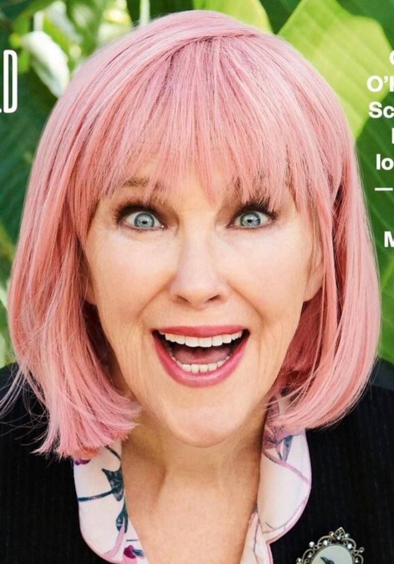 MOIRA ROSE WIG schitts Creek Short Thin Rose | Etsy