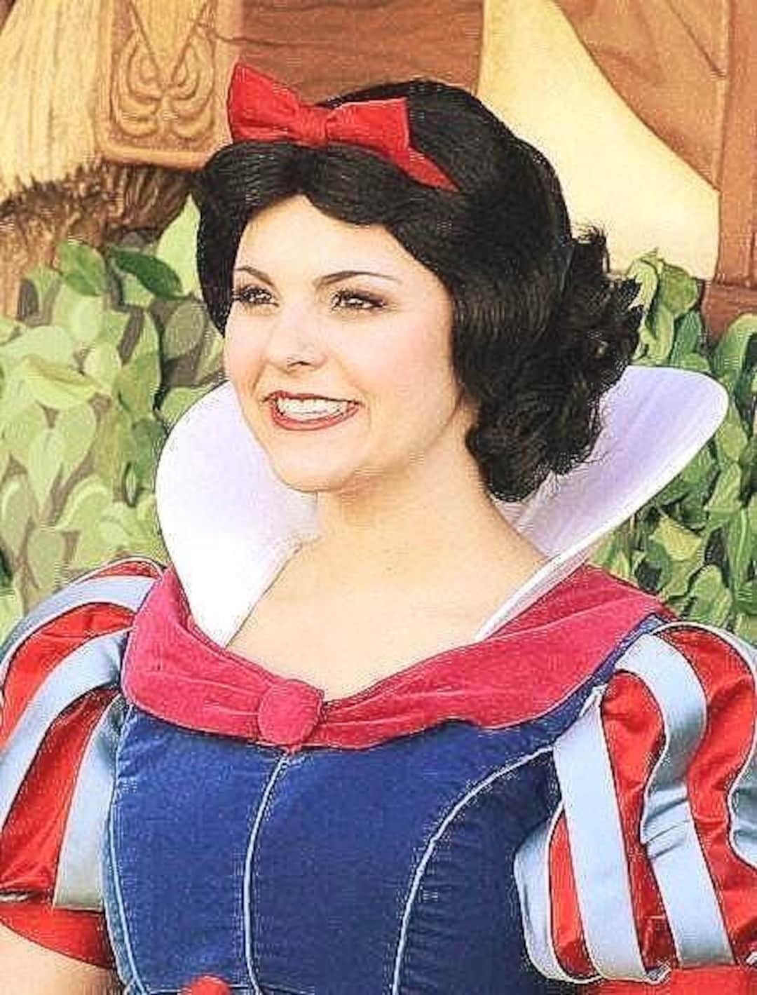 SNOW WHITE Wig * Short, Wavy Black Wig, Shiny and Soft * Ready to Ship ...