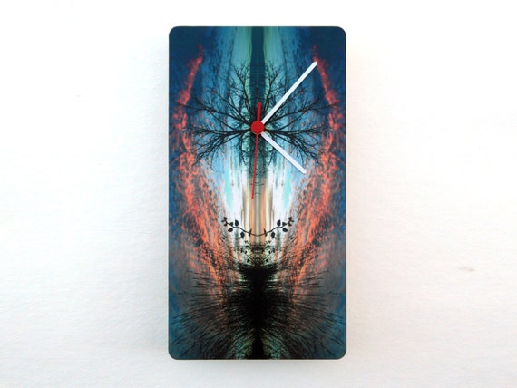 Nature Modern Wall Clock Minimalist Wall Decor Original | Etsy