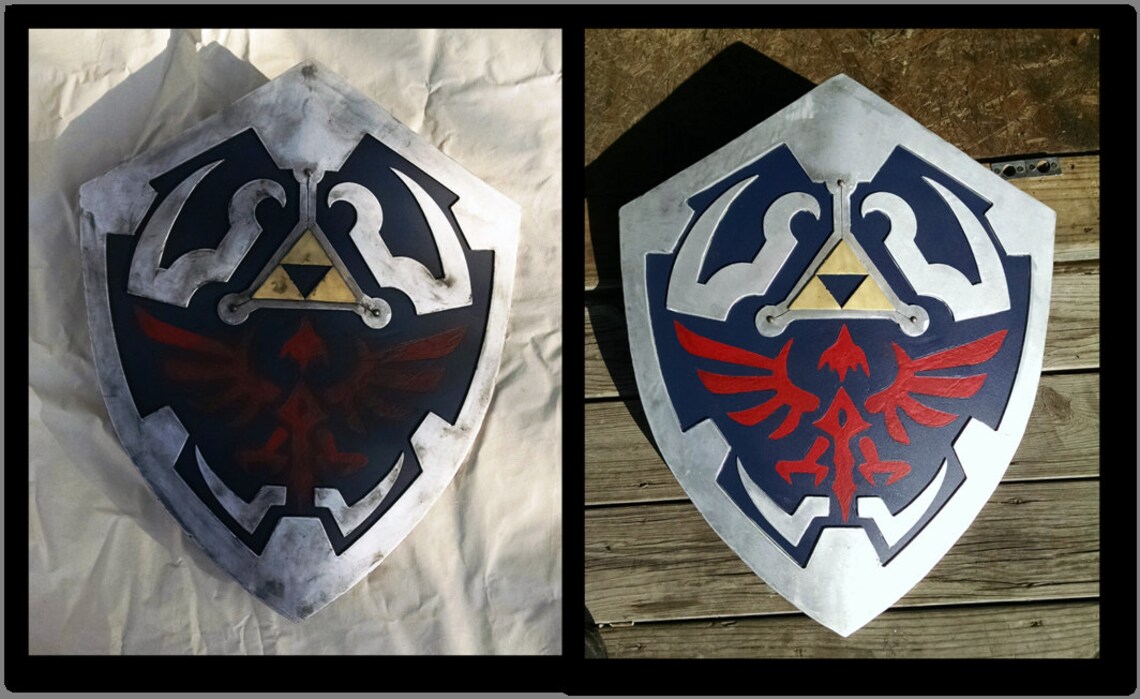 Legend of Zelda: Link's Hylian Shield Replica - Etsy