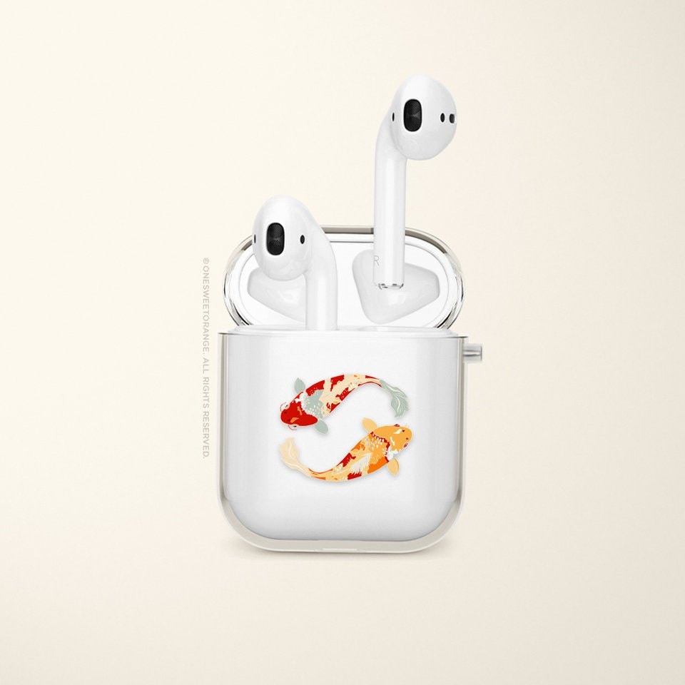 Airpods Clear Case Koi Fish Airpods Pro Rubber Shock Proof - Etsy