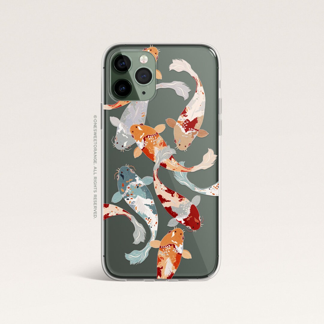 IPhone 15 Case iPhone 14 Case iPhone 13 Case iPhone 12 Case Koi Fish ...