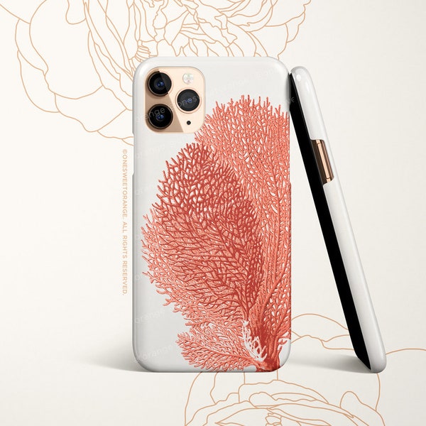 Coral iPhone Case - Etsy