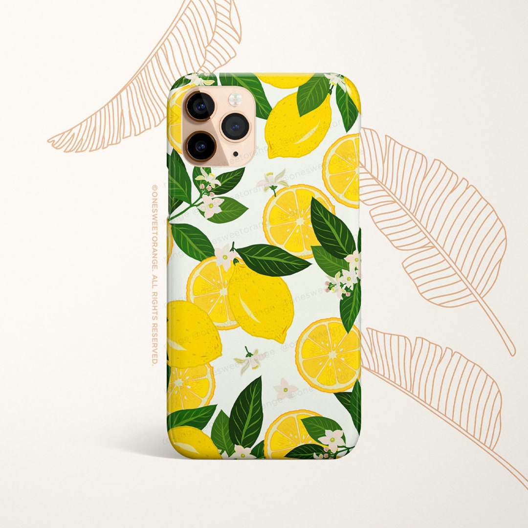 IPhone 16 Case iPhone 15 iPhone 14 Case iPhone 12 Case Lemons iPhone 11 ...