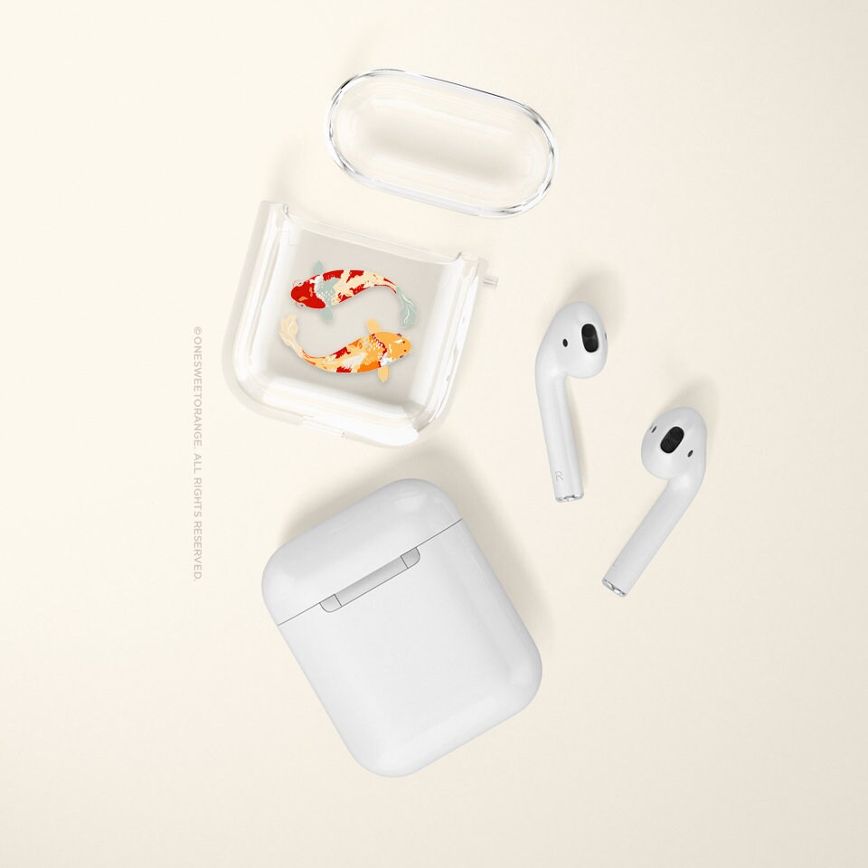 Airpods Clear Case Koi Fish Airpods Pro Rubber Shock Proof - Etsy