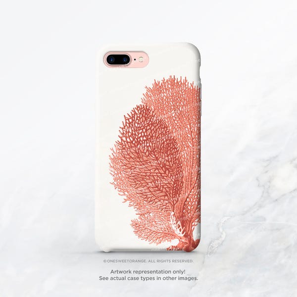 Coral Iphone Case - Etsy