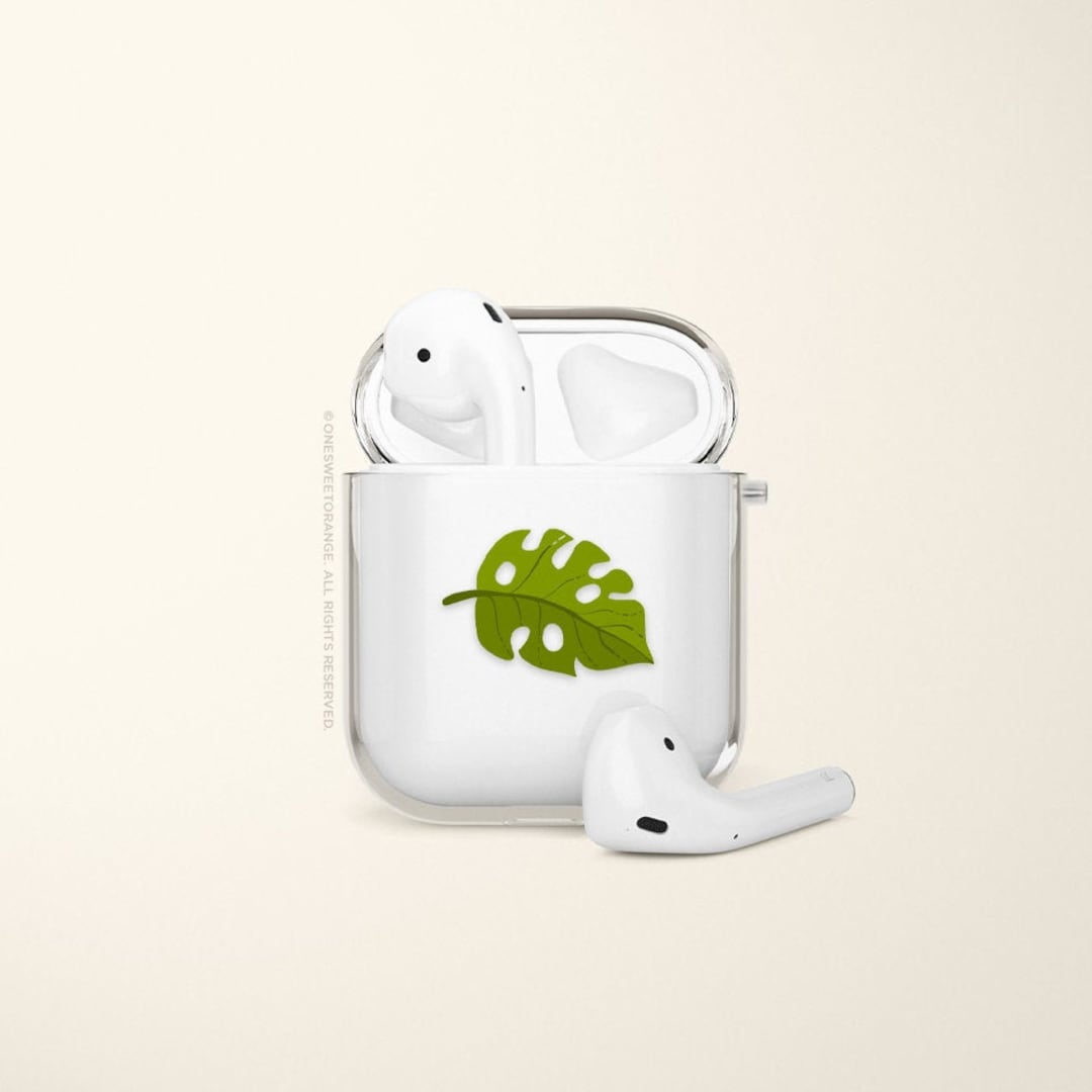 Airpods Clear Case Monstera Airpods Pro Rubber Shock Proof Case Airpods ...