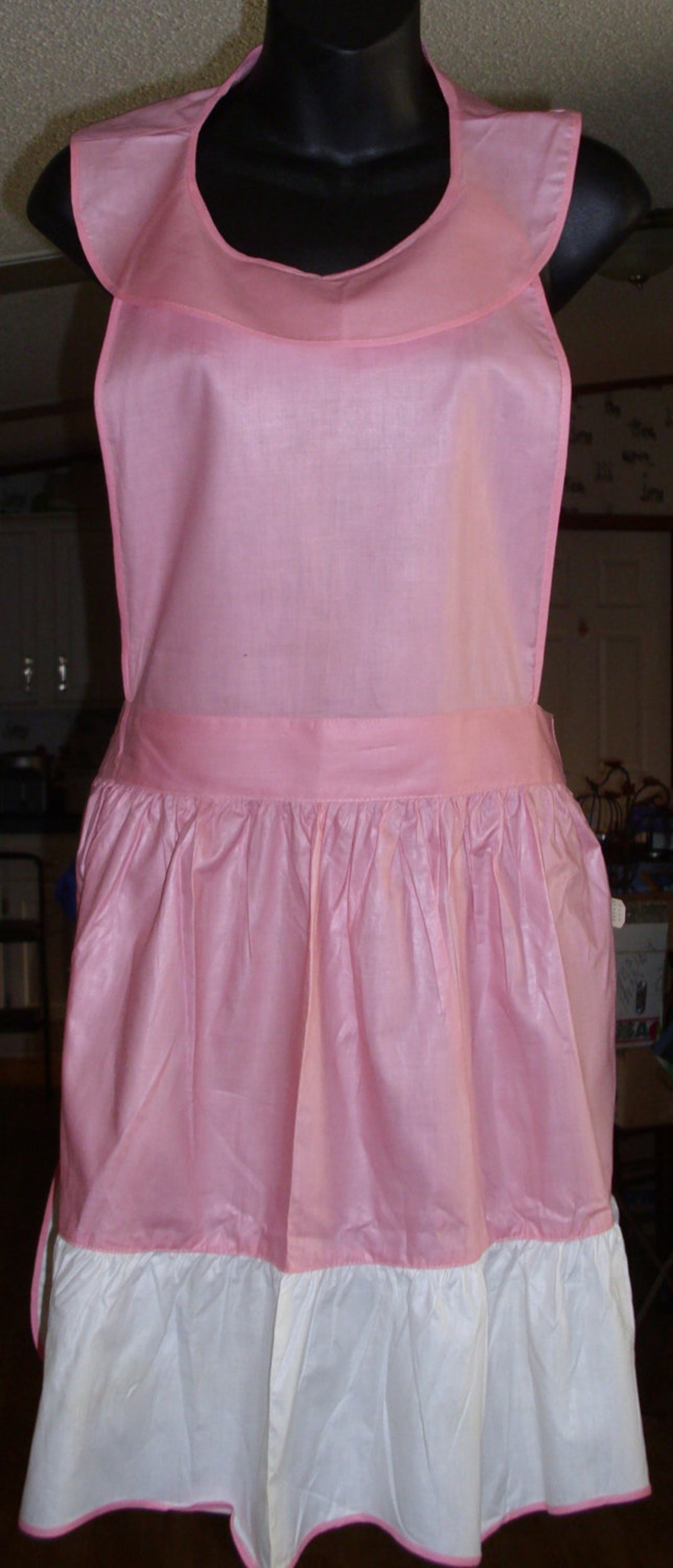 1950's Full Front Pinafore APRON Union Lable Defect Free & Free US ...