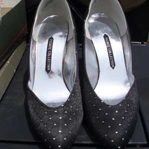 Vintage Private Collection Size 6.5 Elegant Evening Party Shoes 1980's ...