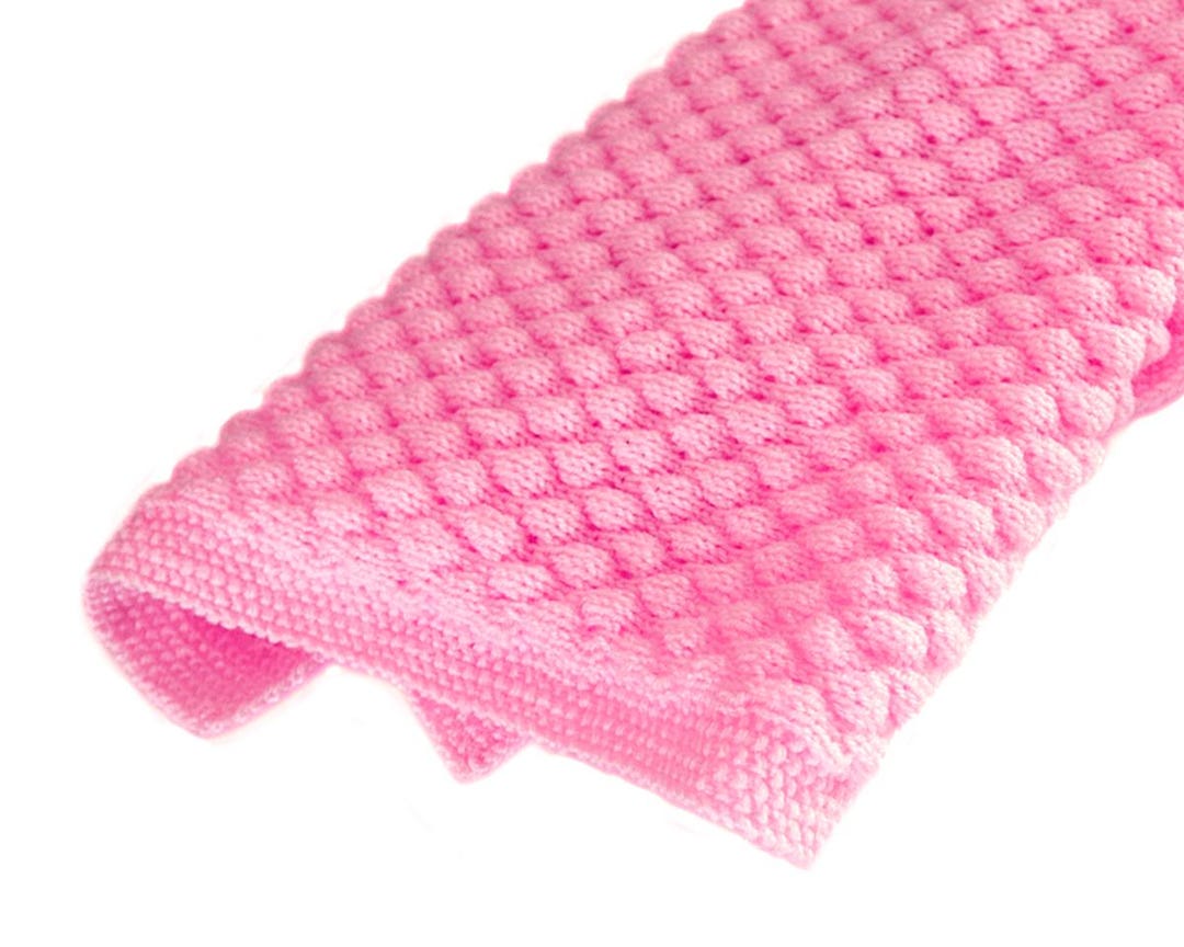 Knitting Baby BUBBLE PATTERN PDF Small, Medium, Large Afghan, Textured ...