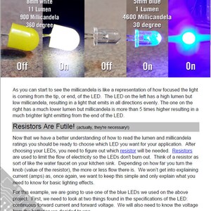 Cosplay Lighting With Leds: A Beginners Guide Ebook - Etsy