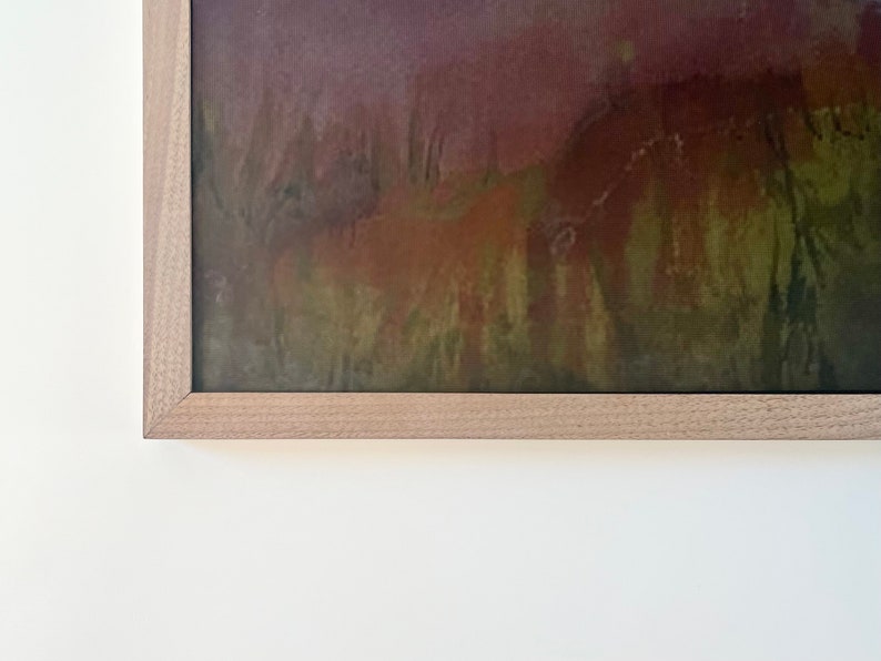 Samsung Frame TV Handmade Real Wood Bezel 65'' Model - Etsy