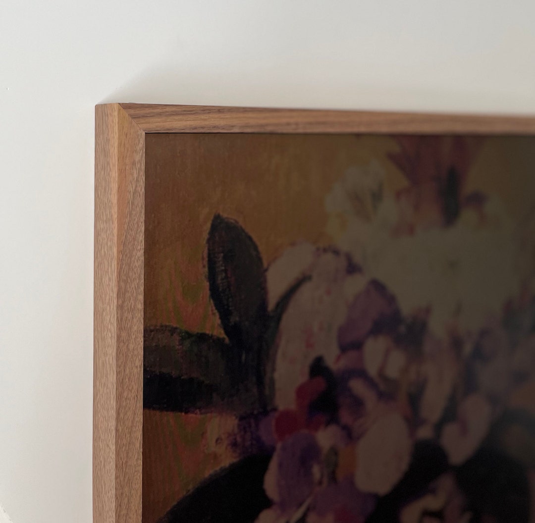 Samsung Frame TV Handmade Real Wood Bezel 85'' Model - Etsy