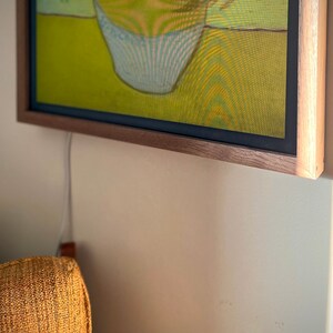 Samsung Frame TV Handmade Real Wood Bezel 65'' Model - Etsy