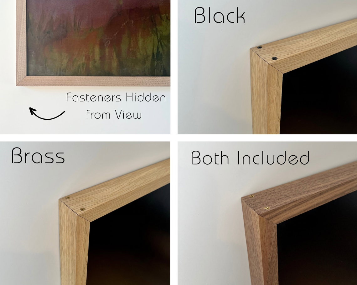 Samsung Frame TV Handmade Real Wood Bezel - 32'' Model - Etsy