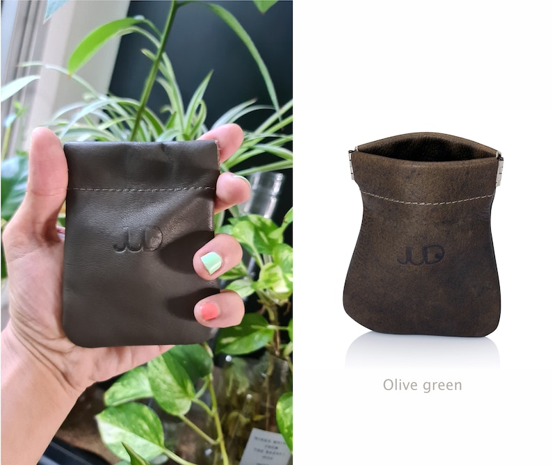 White Python Leather Wallet Pinch Frame Leather Coin Purse - Etsy