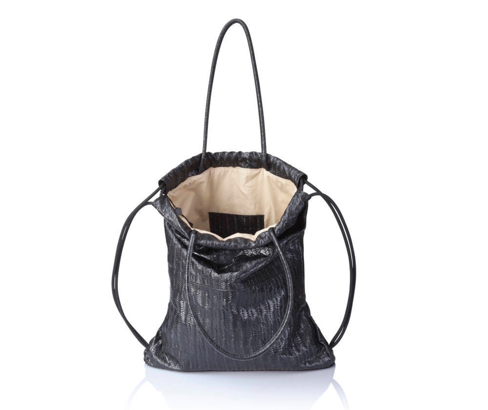 Gold Leather Backpack Purse Women, Multi-way Leather Backpack Tote SALE ...