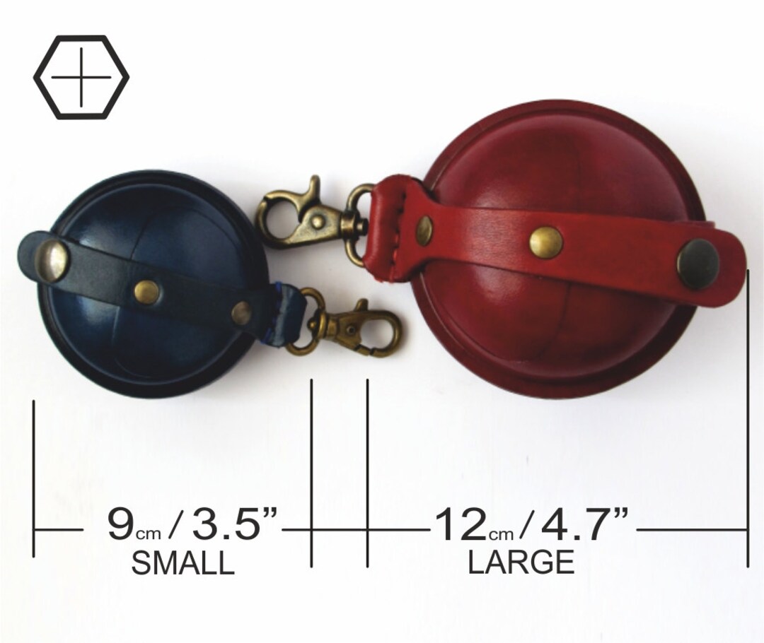 Red Ball Leather Wallet Ball Shape Leather Purse SALE Clutch Purse With ...