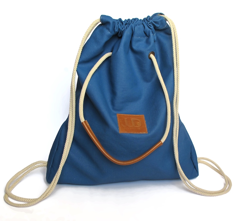 Blue Denim Backpack Purse Convertible Travel Bag SALE School Bag Women ...