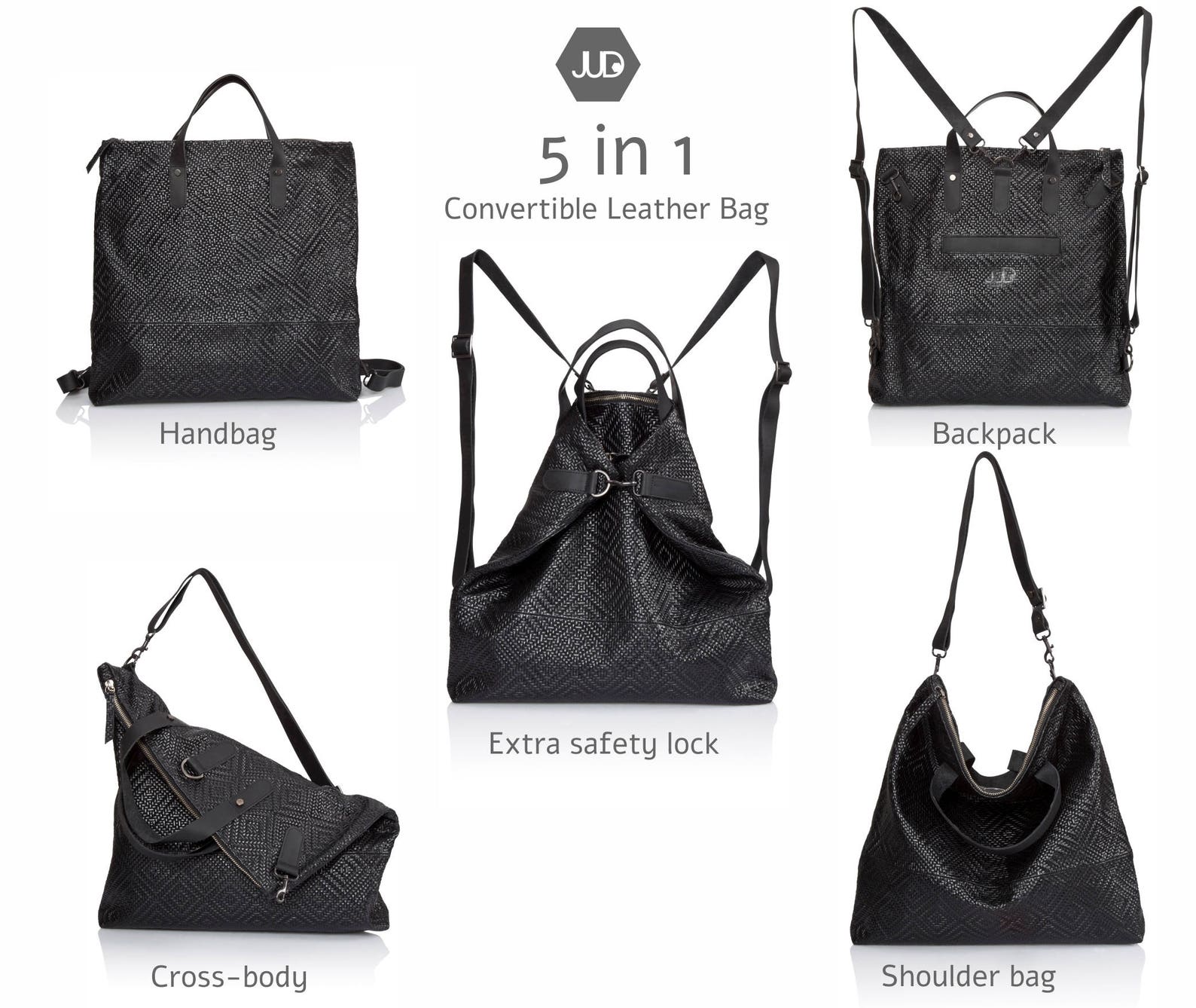 Walnut Brown Leather Backpack Women Convertible Leather Bag - Etsy