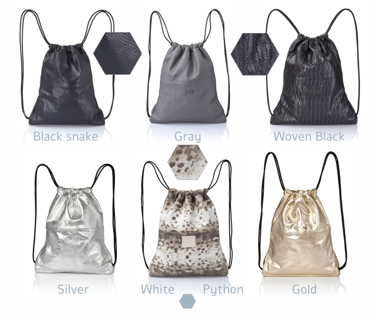 Black Leather Backpack Purse Multi Leather Bag SALE Leather | Etsy