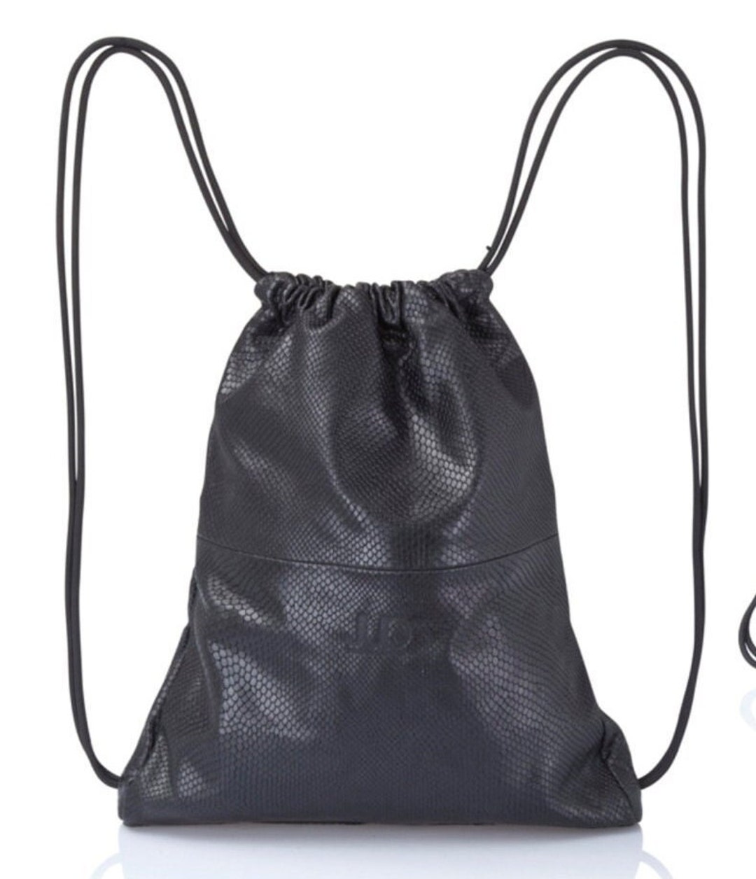 2-in-1 Black Python Skin Bag, Python Leather Handbag, Black Leather ...