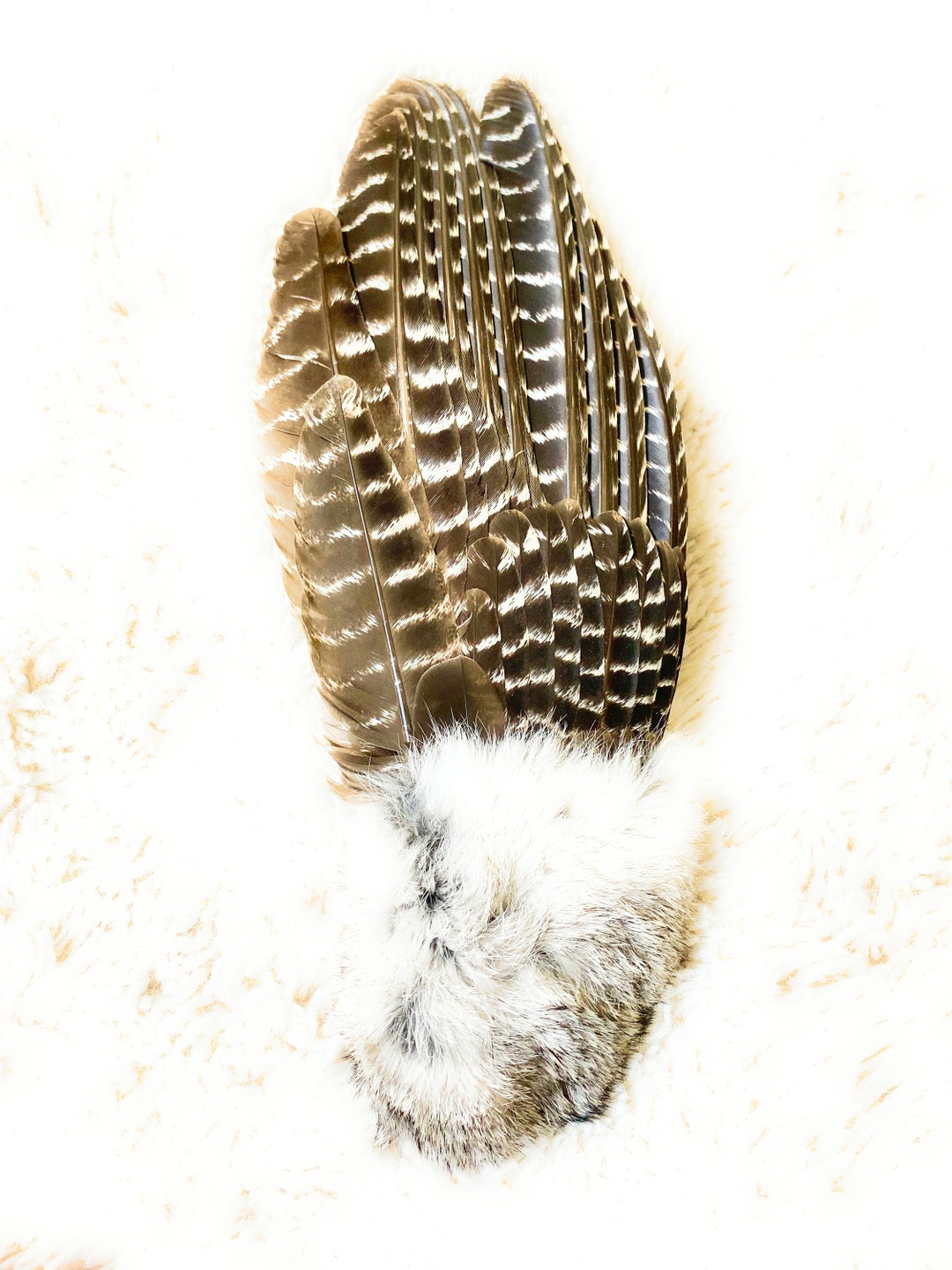 Feather Smudge Fan, Ceremonial Fan, Prayer Fan, Smudging Fan, Gift for ...