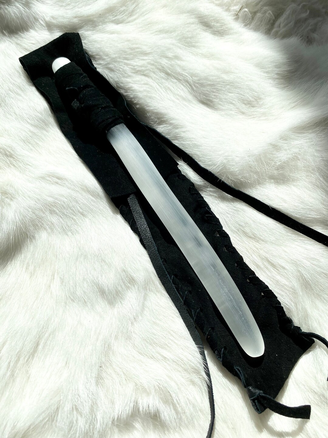 Selenite Sword, Selenite Wand, Selenite Crystal, Healing Crystals, Metaphysical Tool, Crystal ...