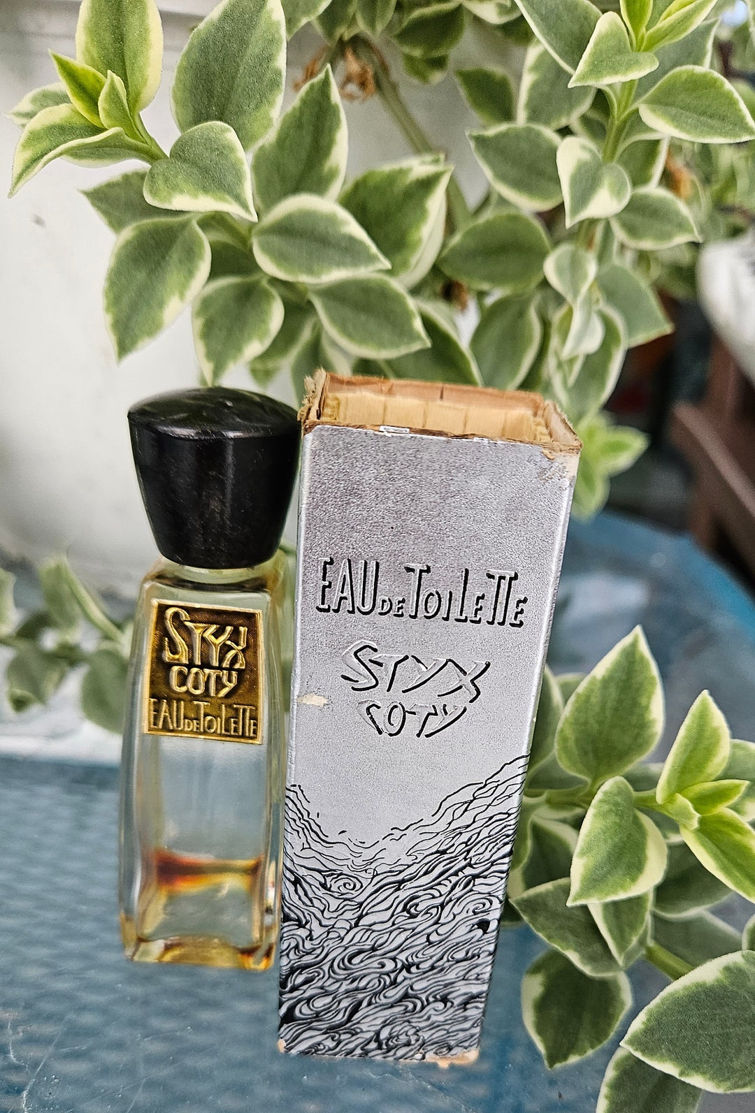 Coty STYX 1950 Empty Bottle & Box - Etsy