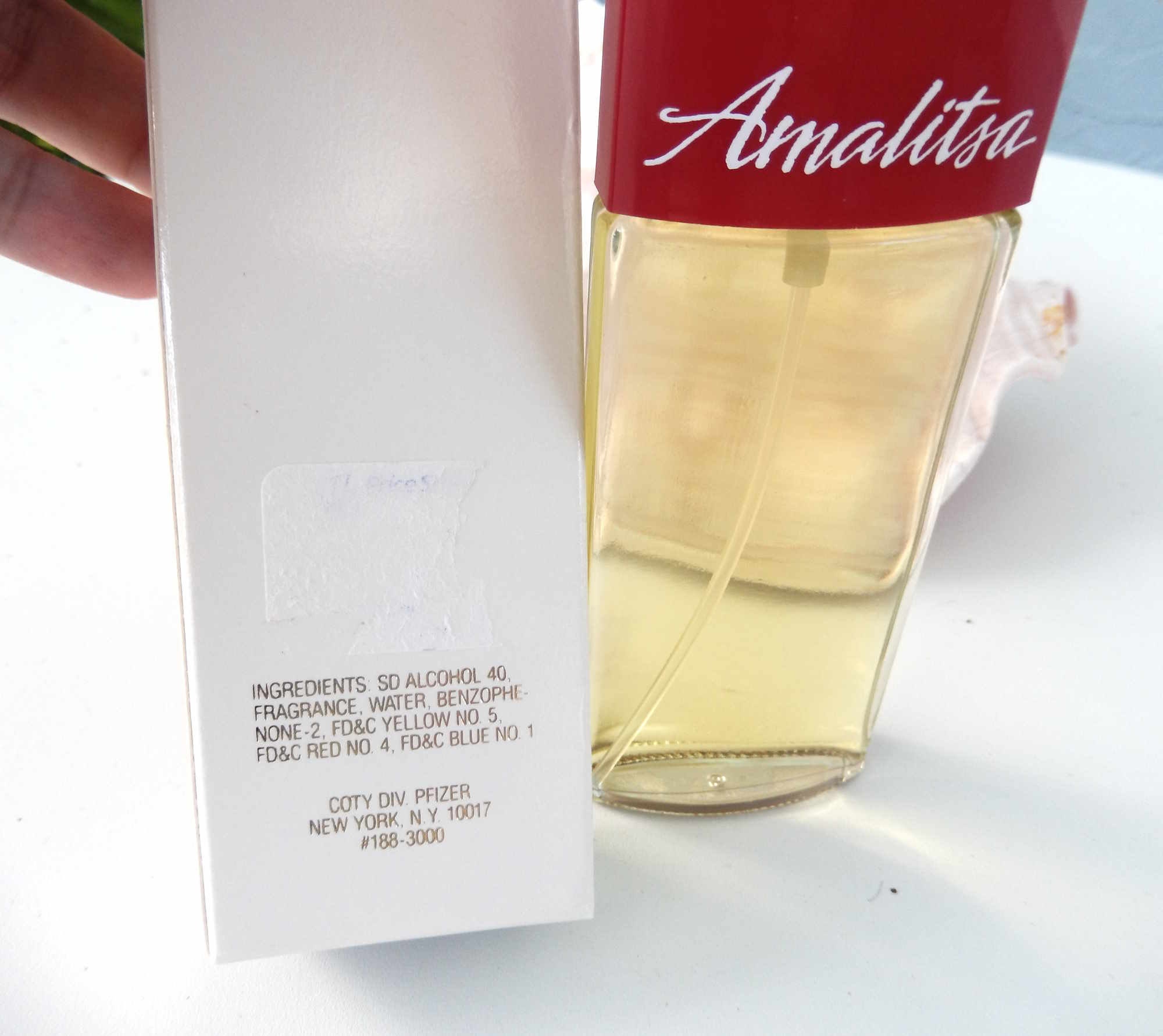 Vintage COTY Amalitsa Cologne Spray 50 Ml 1990s - Etsy