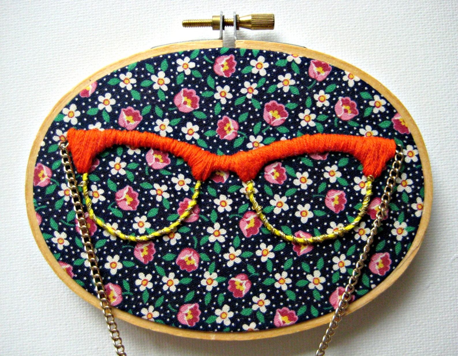 RETRO SPECTACLES EMBROIDERY Pattern Pdf Instant Download - Etsy