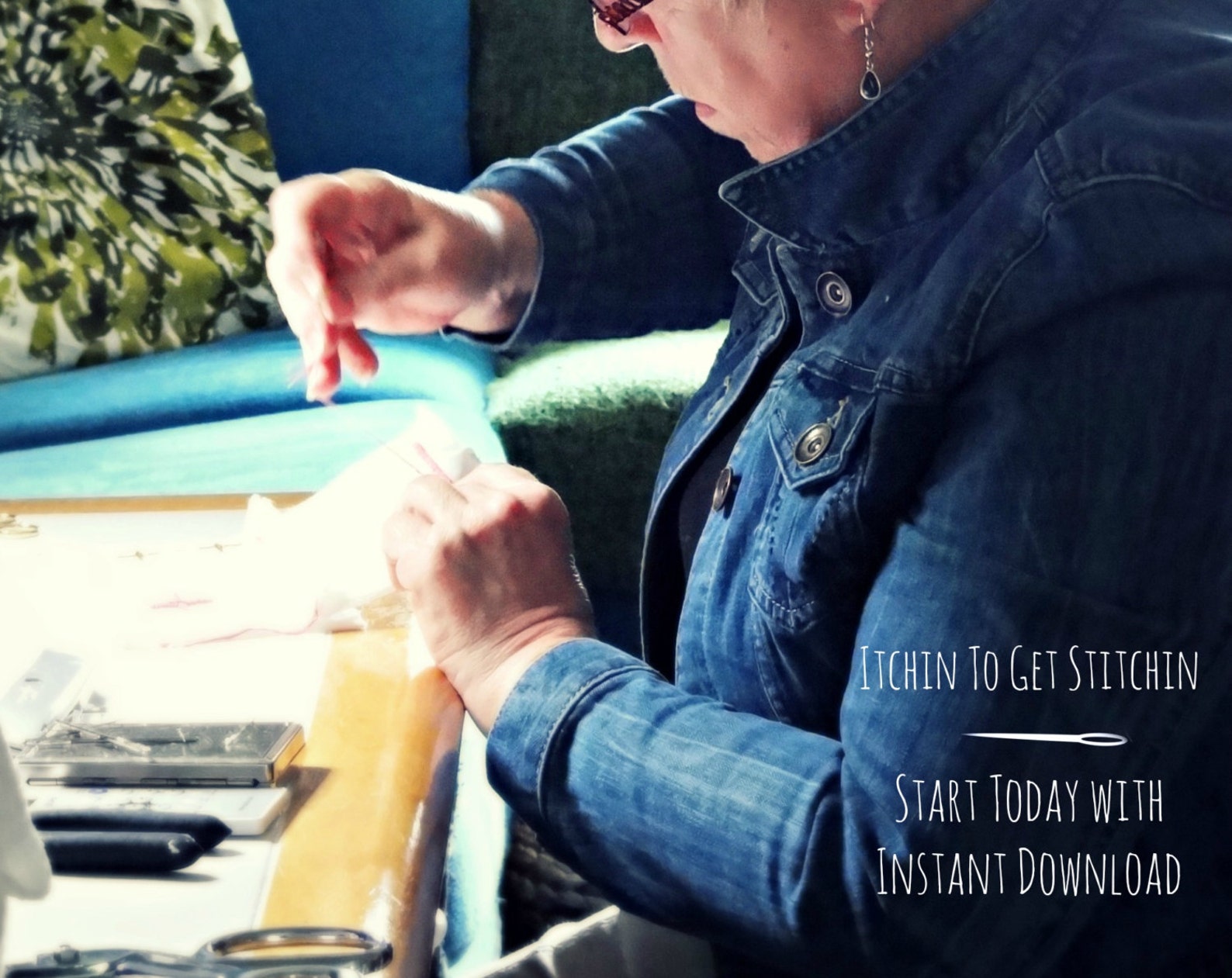 RETRO SPECTACLES EMBROIDERY Pattern Pdf Instant Download - Etsy