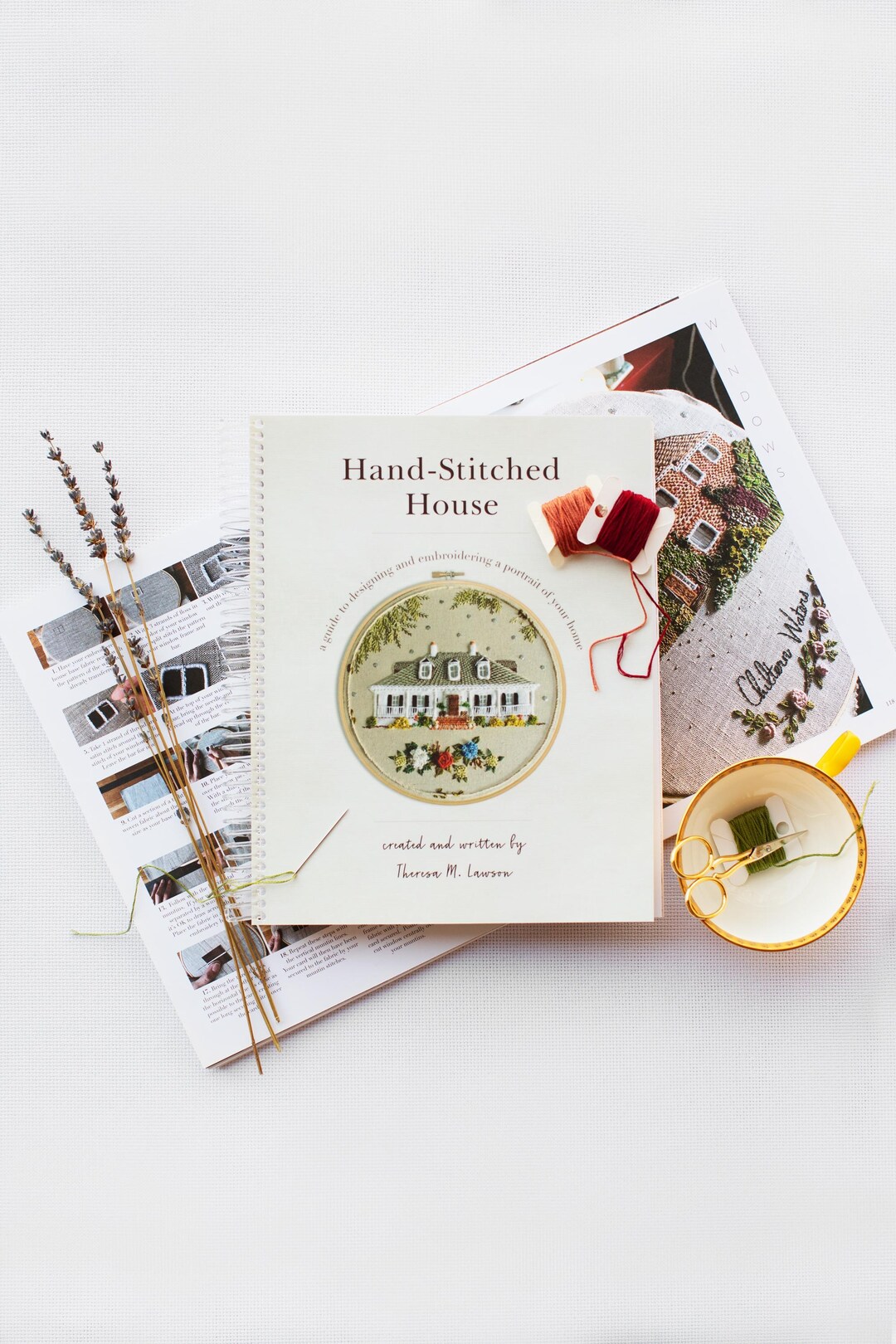 Hand-stitched House: a Guide to Designing and Embroidering a Portrait ...