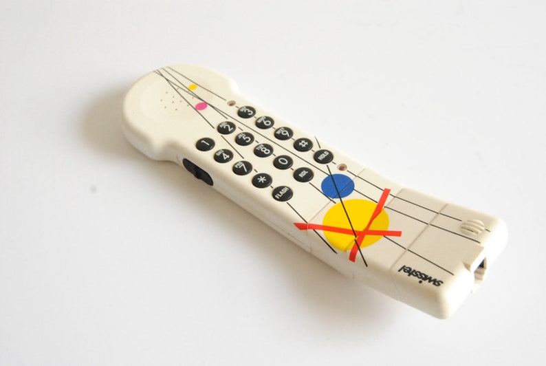 80s Pomo Swisstel ET 741 Autophon Telephone Phone - Etsy