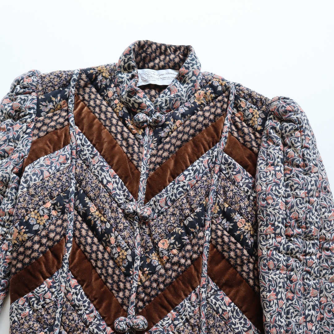 Suttles & Seawinds Quilted Jacket XS/S Brown Canadian Nova Scotia ...