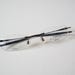 Oakley Small Eyeglasses Split Thread Polished Brown Rimless Frame 4919 ...